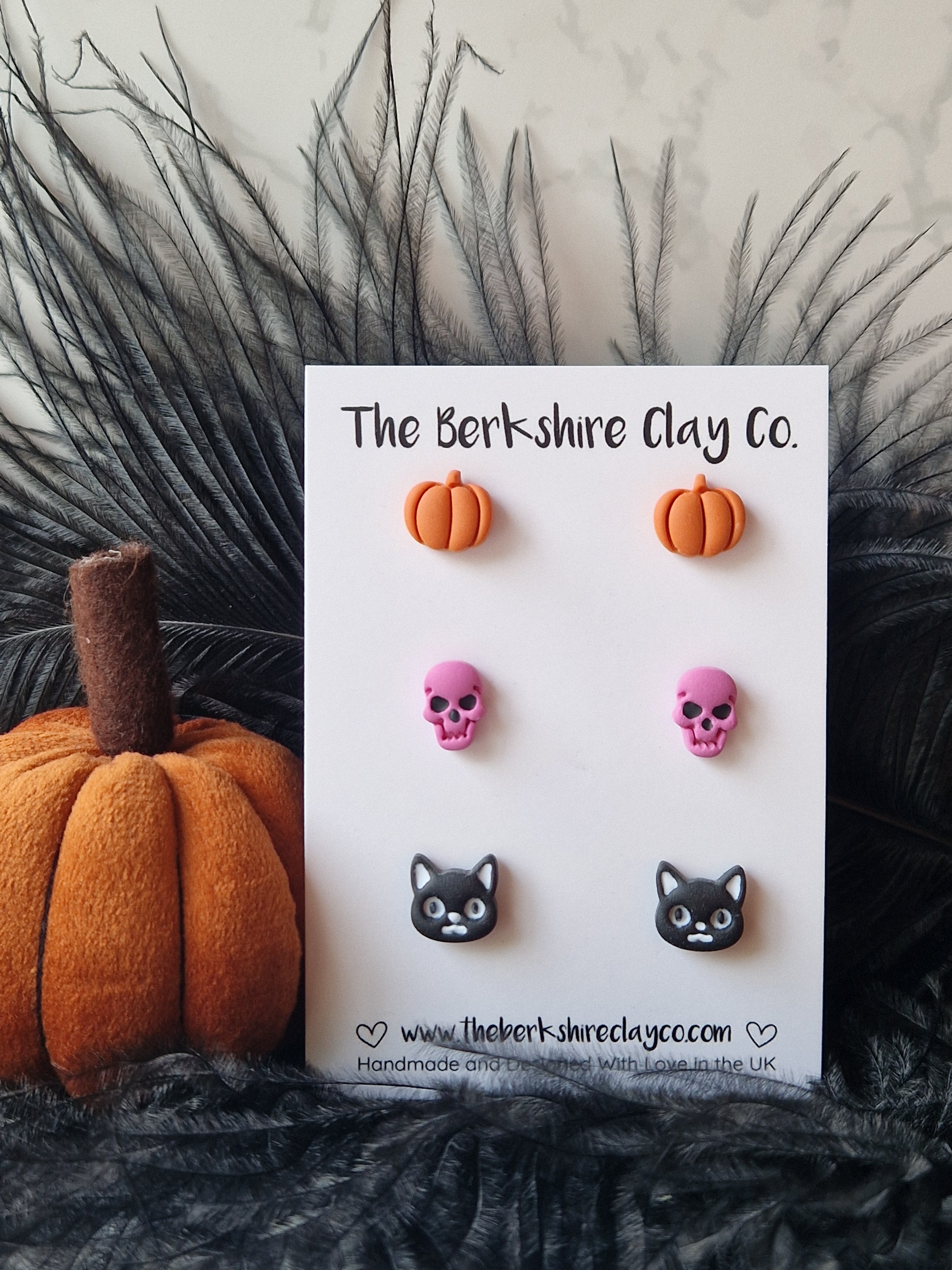 Mix and Match Halloween Stud Pack – The Berkshire Clay Co.